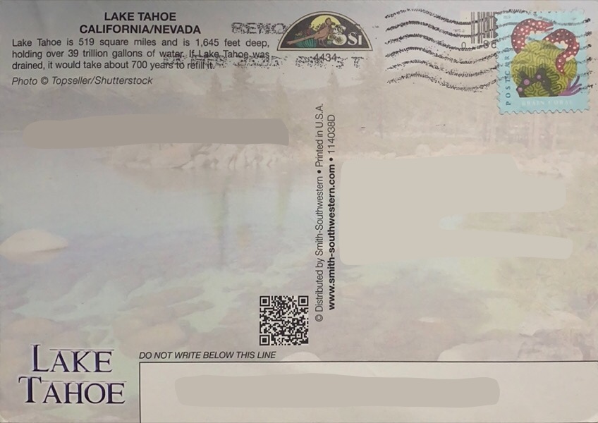 Personal Postcards | Postcards from Tiffany